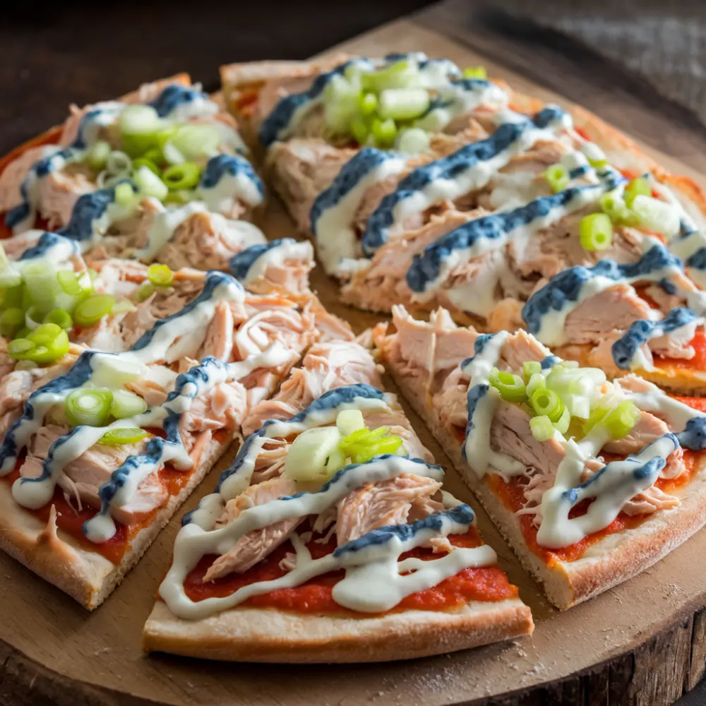 Easy Buffalo Wing Pizza Recipe