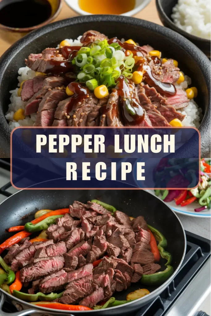 Easy Pepper Lunch Recipe