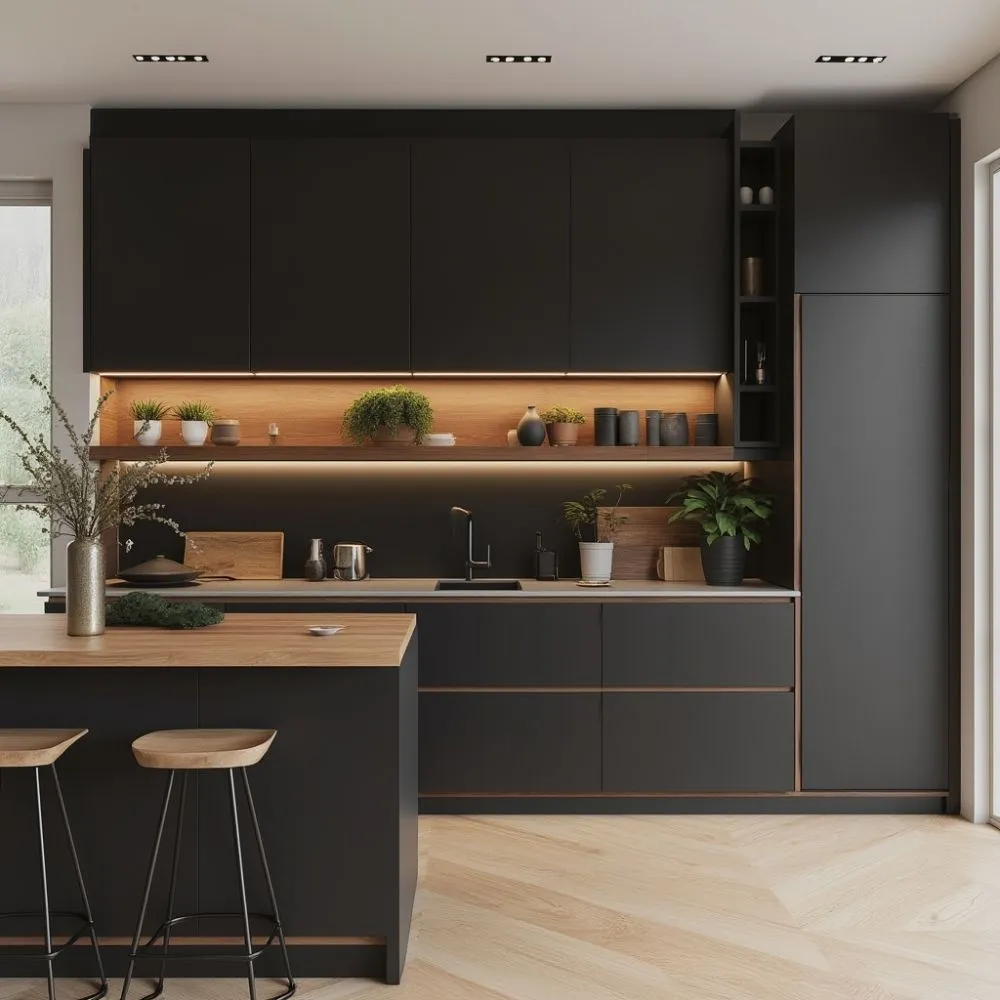 Black Kitchen Cabinets Stylish Ideas for the Modern Home