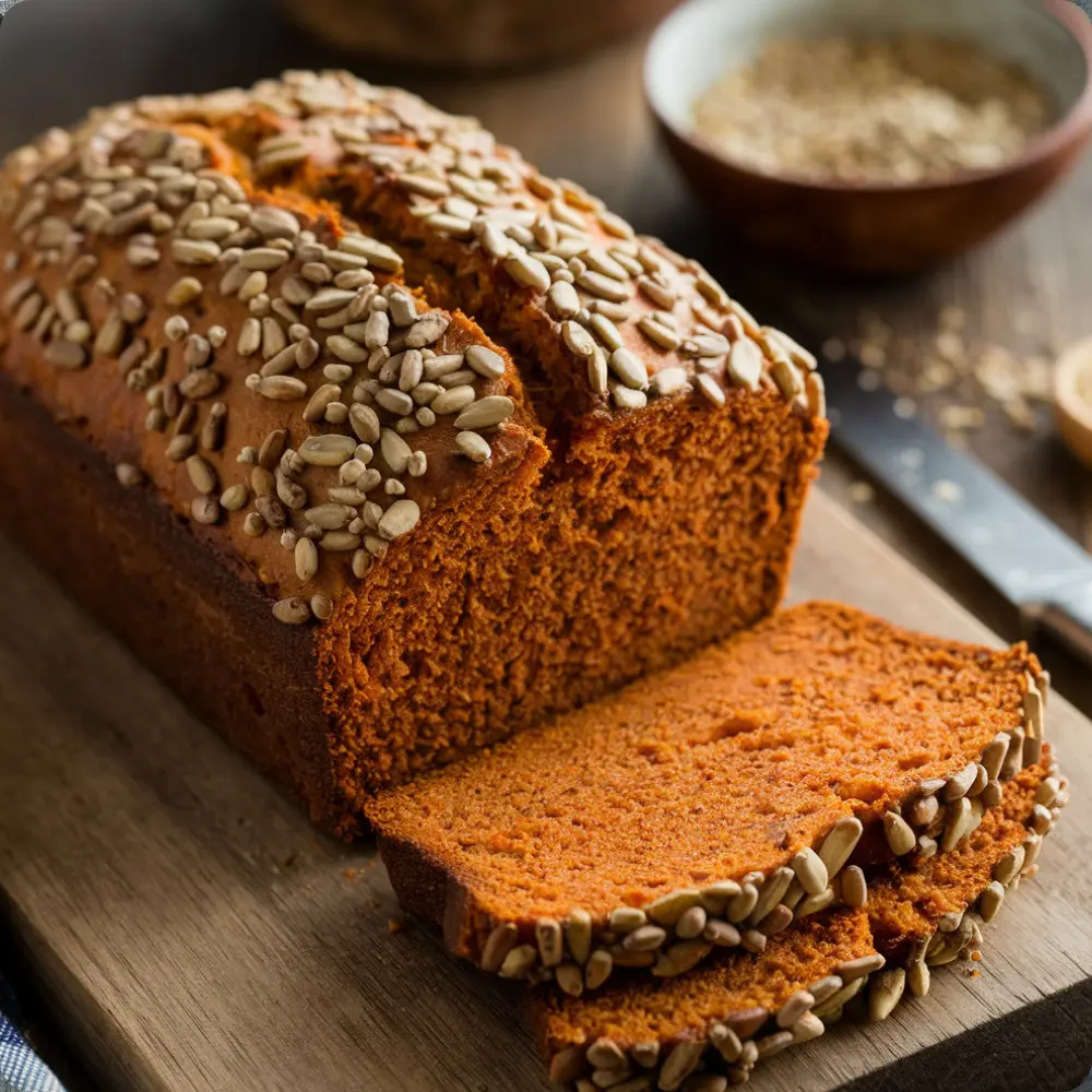 Easy Seeded Miso Sweet Potato Bread Recipe