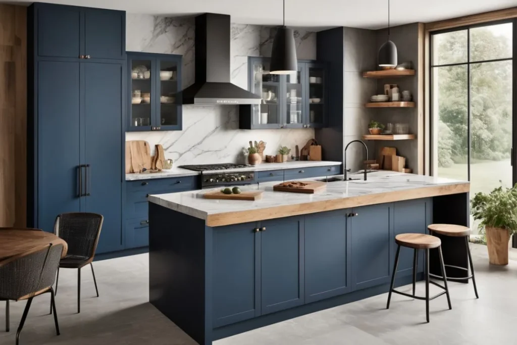 Blue Kitchen Cabinets: The Trending Design Choice in 2025