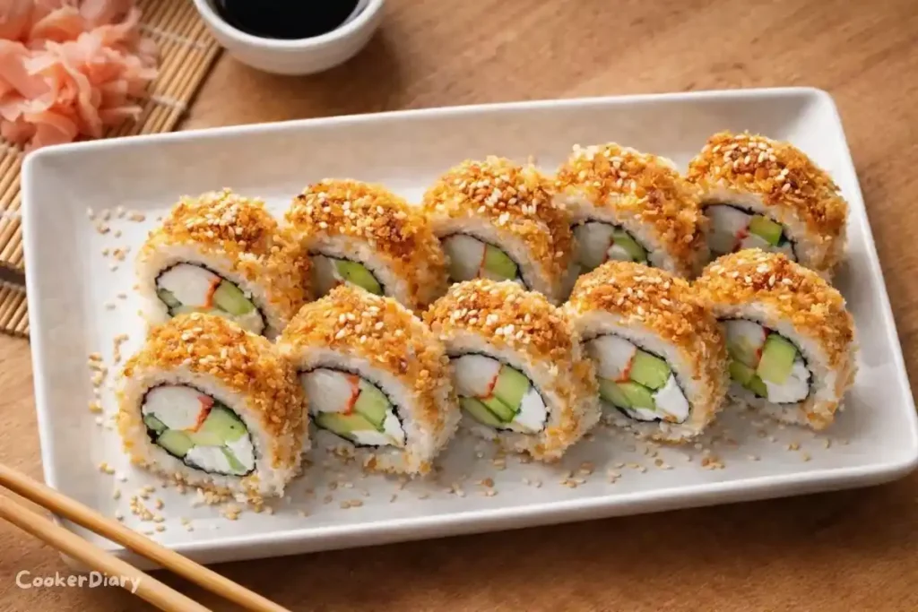 Golden California Roll: Your Next Sushi Night Star