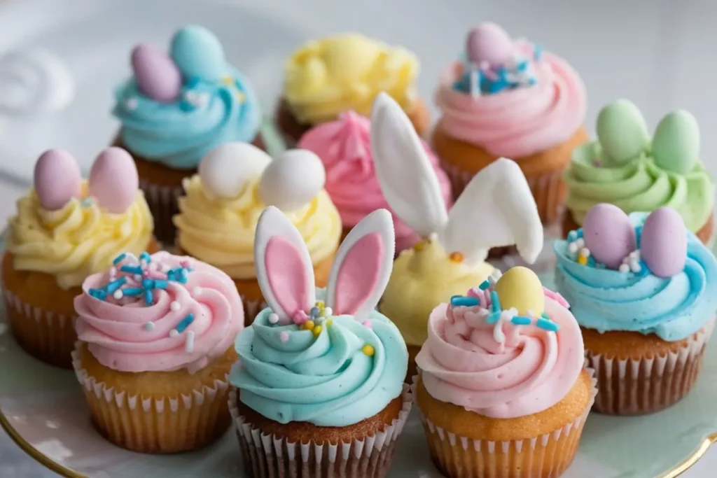 Mini Cupcakes for Easter