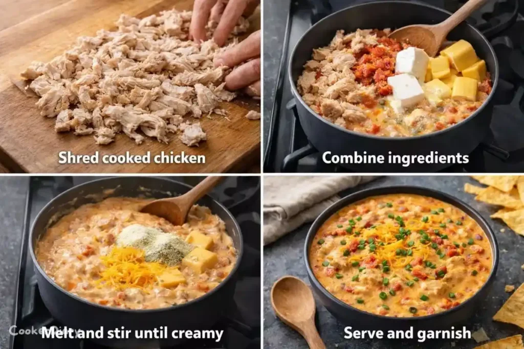 Easy Chicken Rotel Dip Recipe – Ready in Minutes!