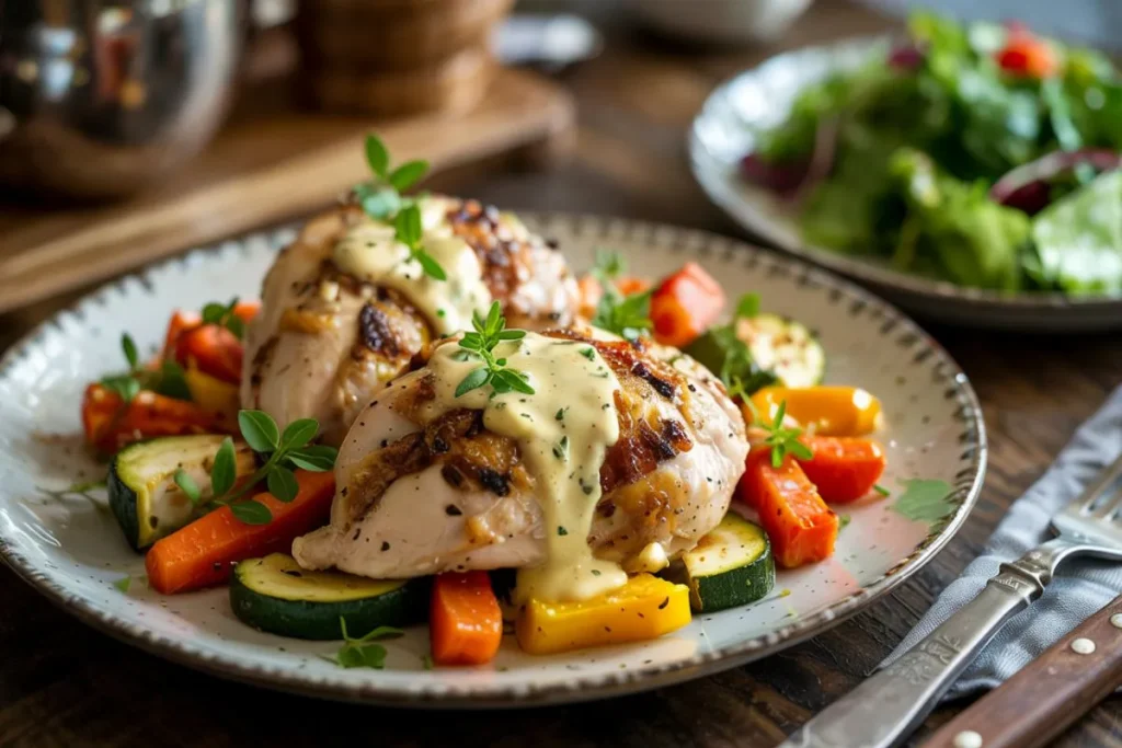 Easy Aioli Chicken Recipe – A Creamy Dinner in Minutes