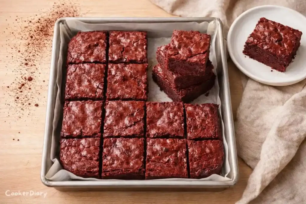 Red Velvet Brownies Recipe