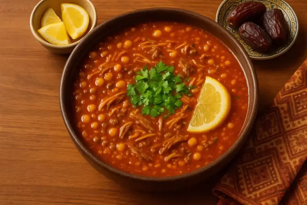 Moroccan Harira Soup Recipe - Cooker Diary
