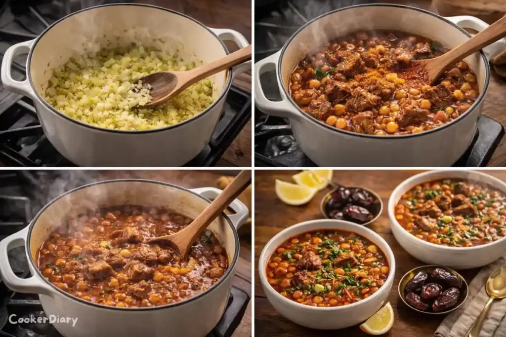 Moroccan Harira Soup Recipe - Cooker Diary