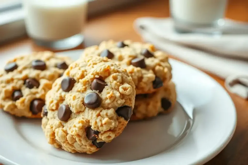 Rice Krispie Chocolate Chip Cookies Recipe - Cooker Diary