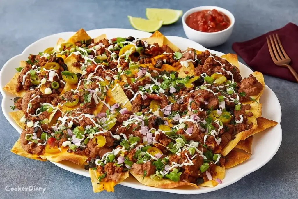 Monster Nachos Recipe: A Cheesy, Crunchy Crowd-Pleaser - Cooker Diary