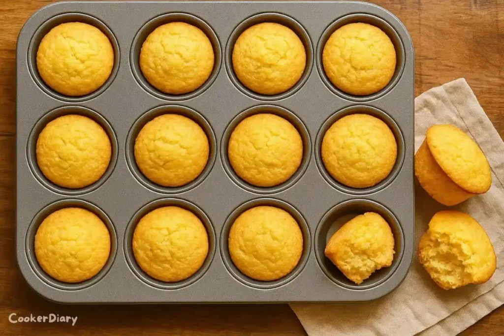 The Best Cornbread Muffins Recipe - Cooker Diary