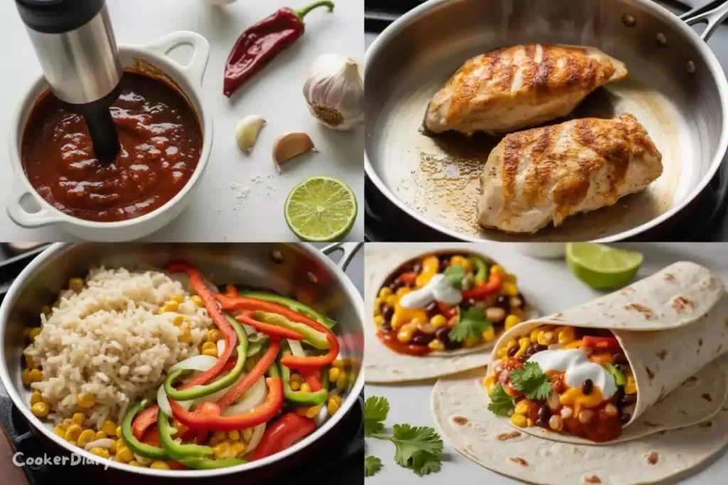 Chipotle Burrito Recipe - Cooker Diary