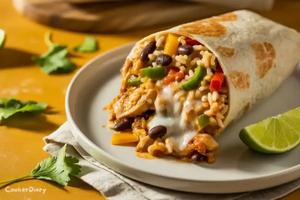 Chipotle Burrito Recipe - Cooker Diary