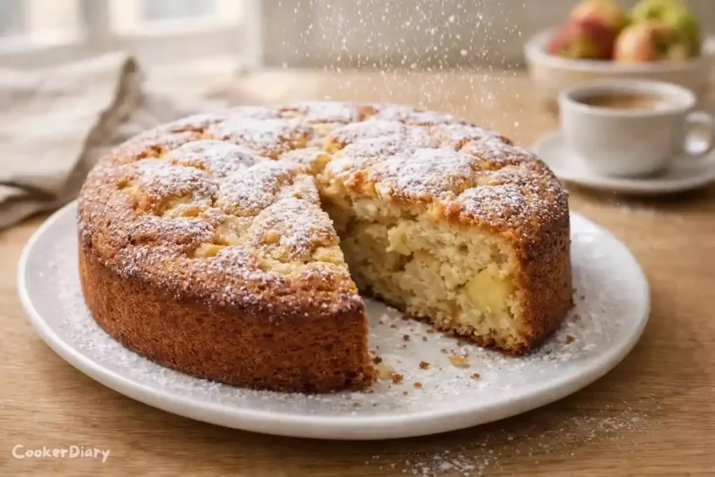 French Apple Cake Recipe - Cooker Diary