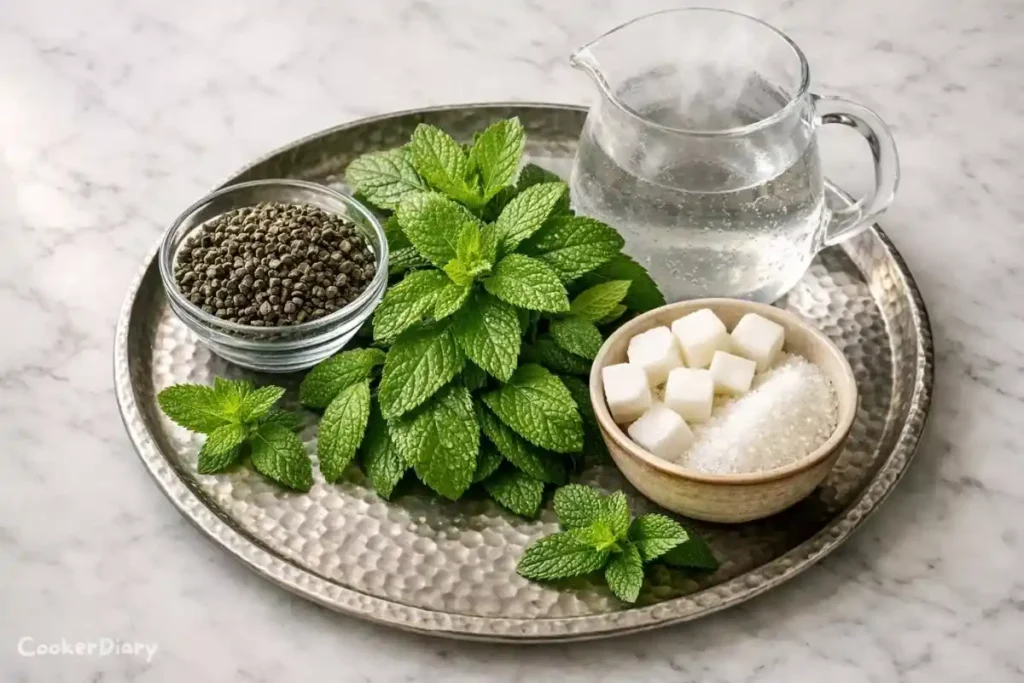 Moroccan Mint Tea Recipe - Cooker Diary