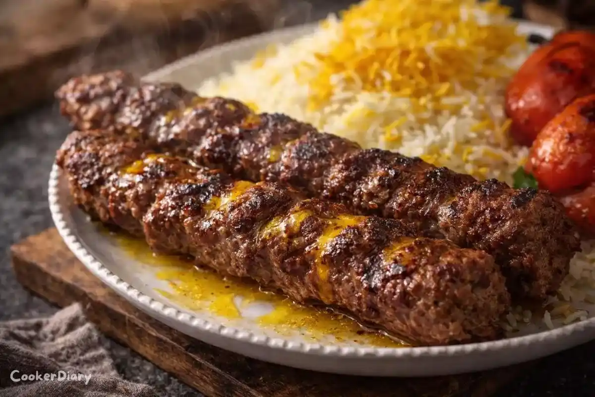 Iranian Kebab Koobideh Recipe - Cooker Diary